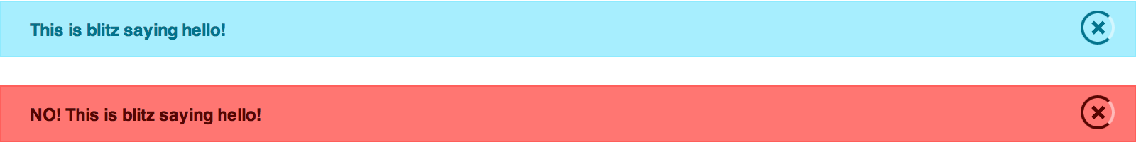 GitHub - dscout/blitz: Control the display of temporary messages